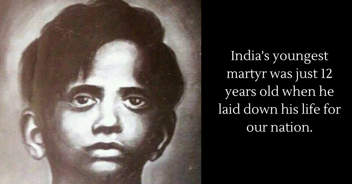 Odisha Boy Faced Bullets To Become India's Youngest Martyr - The Better ...